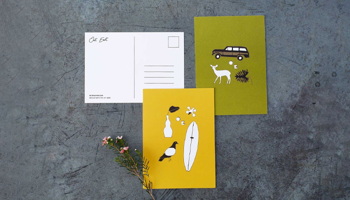 Custom Printed Postcards at Wholesale Price | Die cut Postcards