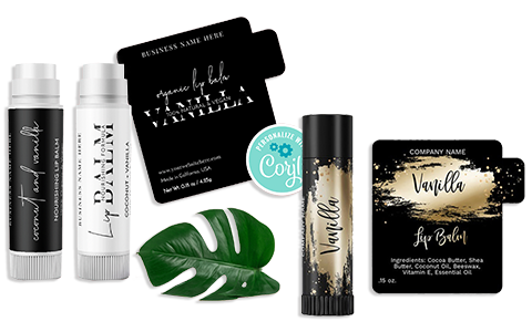 Get Custom Printed Chapstick Labels | Wholesale