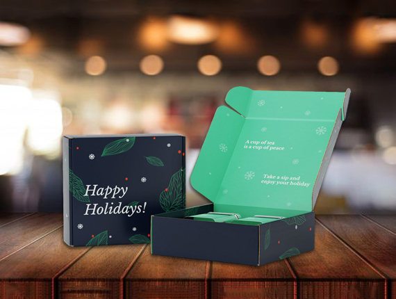 Custom Holiday Gift Boxes | Happy Holiday Boxes
