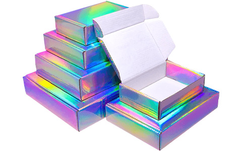Custom Holographic Boxes In All Sizes | Shiny Holographic Packaging