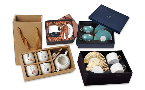 Custom Printed Tea and Coffee Cup Boxes | Drinkware Mug Boxes