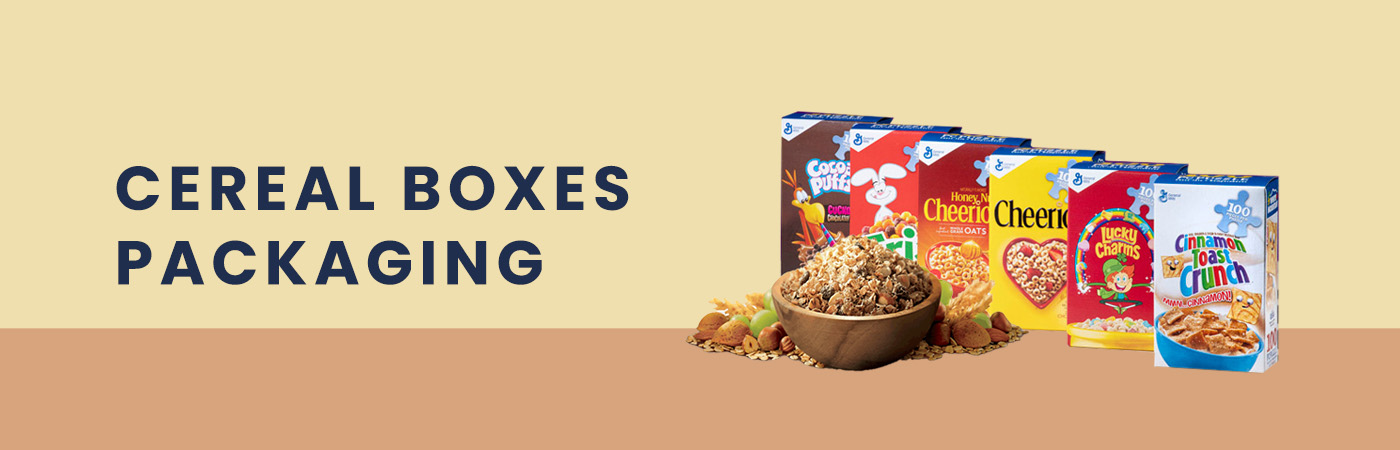 Eco-Friendly Custom Cereal Boxes | Custom Designs Boxes