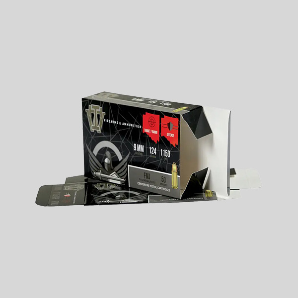 Custom Ammo Cardboard Boxes | Custom Designs Boxes