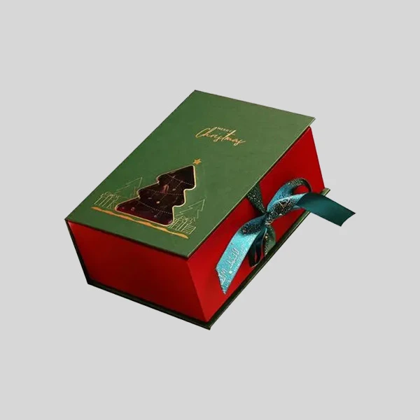 Custom Christmas Cupcake Packaging Boxes