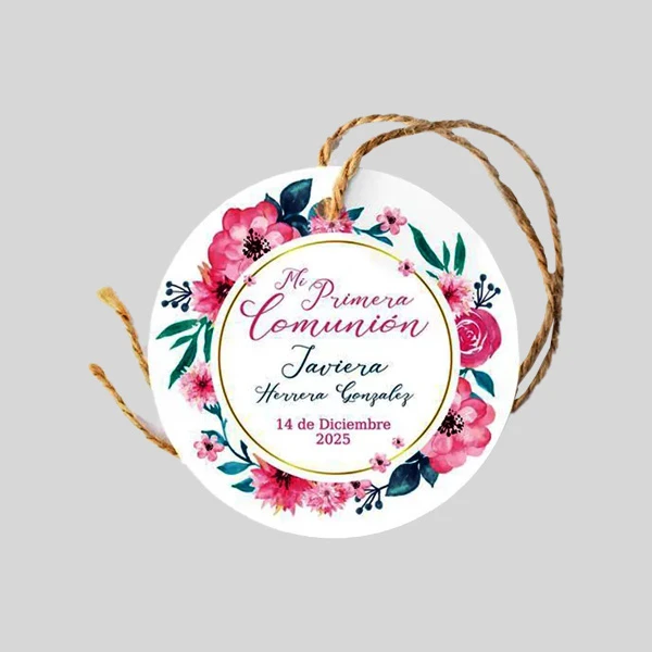 Custom Circle Labels Wholesale