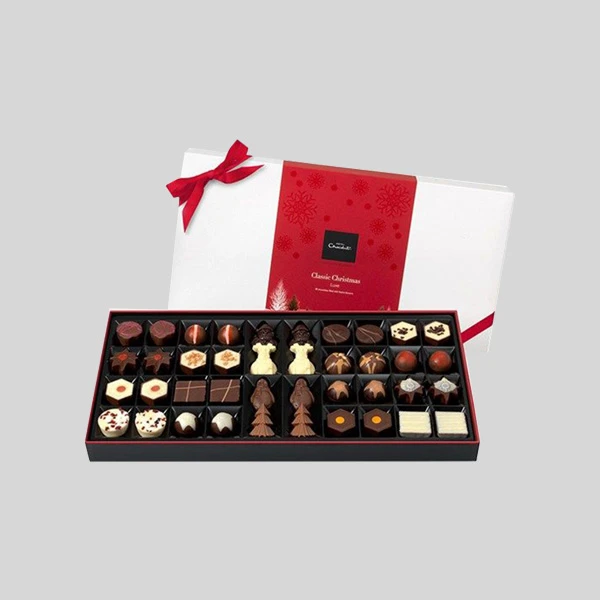 Custom Christmas Chocolate Boxes | Christmas Chocolate Packaging