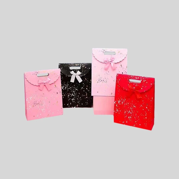 Custom Paper Gift Bags Wholesale